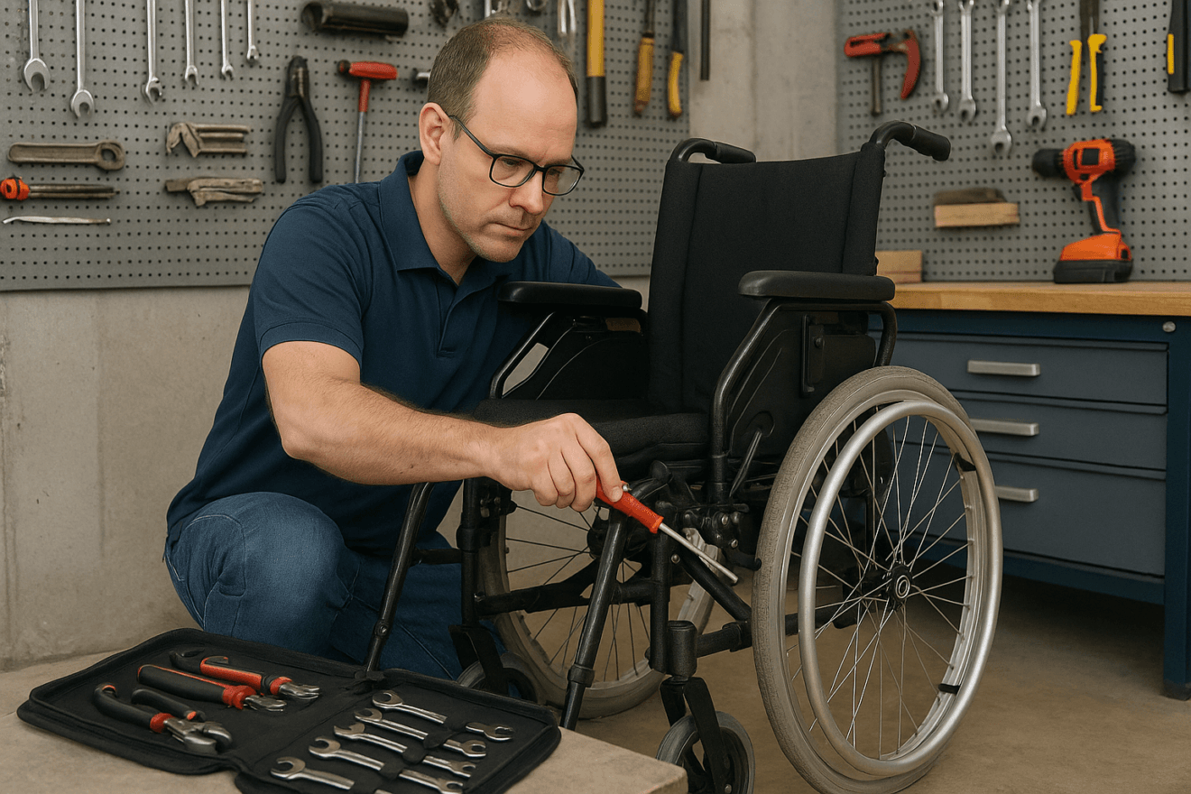 Wheelchair Maintenance: Common Problems and Easy Fixes